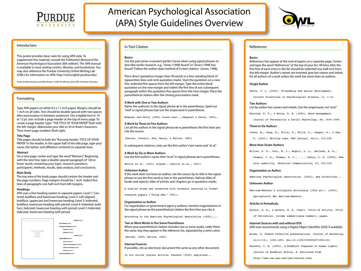 Apa Format Owl | amulette