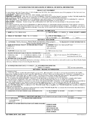Dd2870 Form | amulette