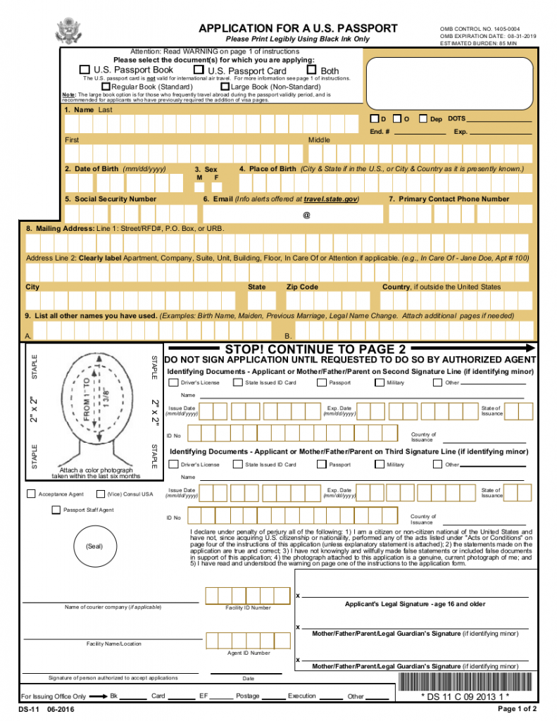 Ds 11 Fillable Form | amulette