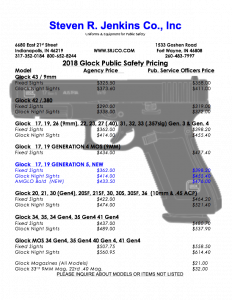 glock blue label price list srjcoglockprices2018 | amulette