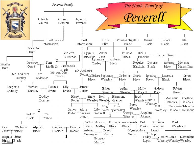 Harry Potter Family Tree | amulette