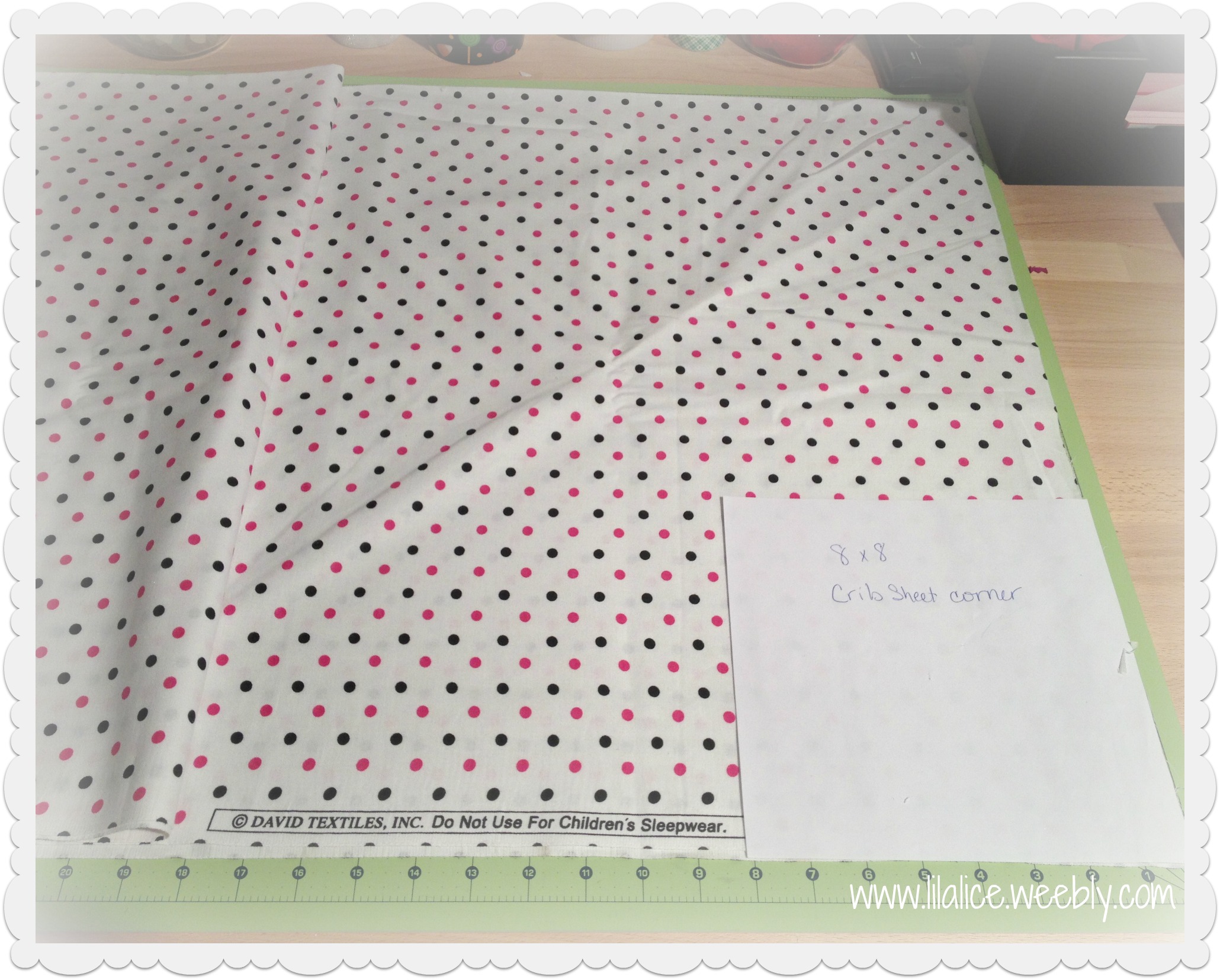 Making Crib Sheets | amulette