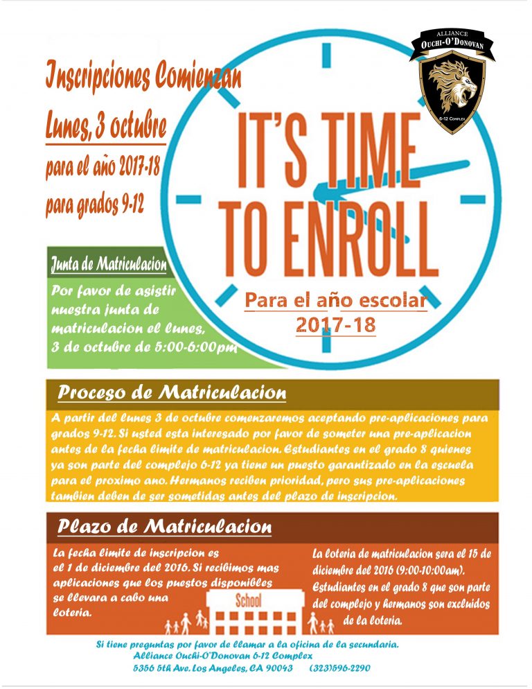 Open Enrollment Flyer Amulette