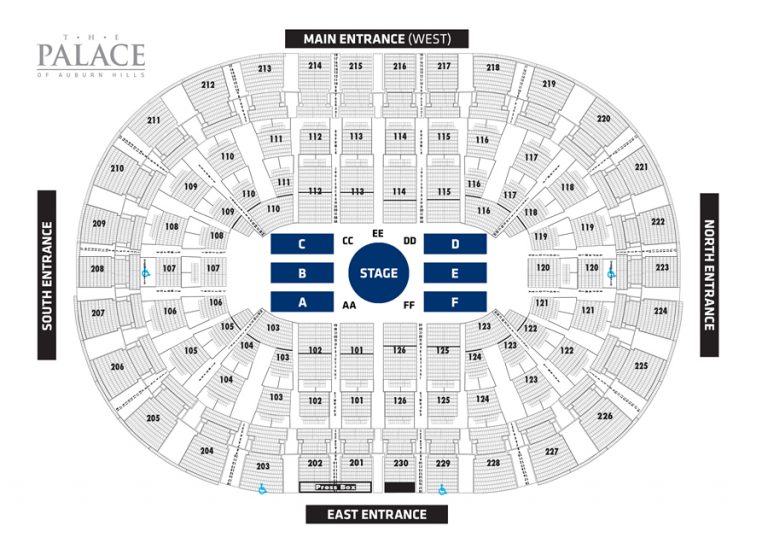 Palace Of Auburn Hills Seating Chart | amulette