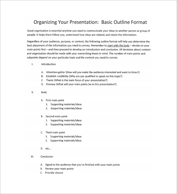 Presentation Outline Template Amulette presentation-outline-template-amulette