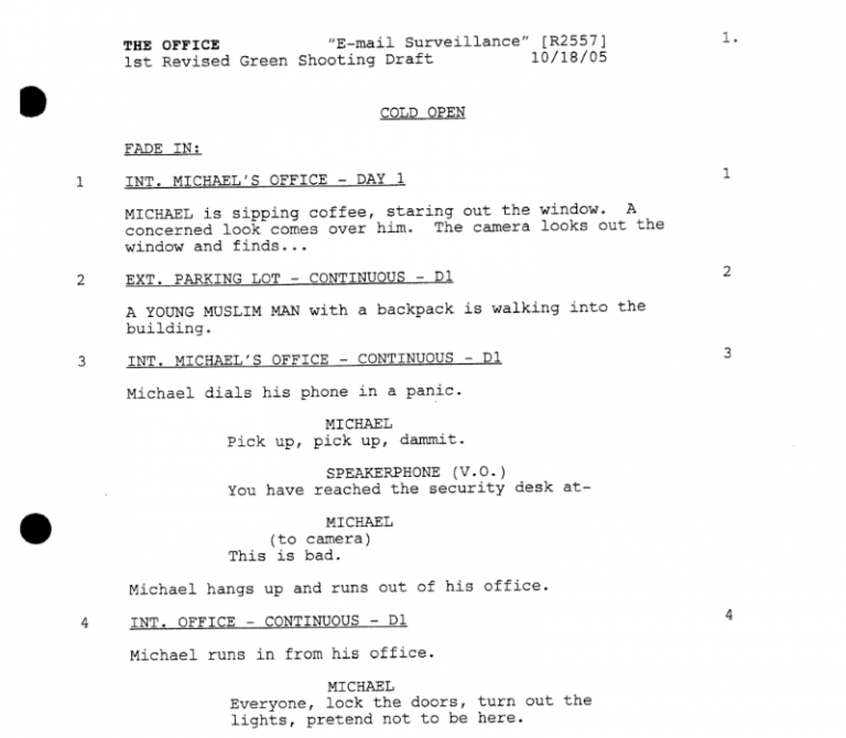 Tv Pilot Scripts | amulette