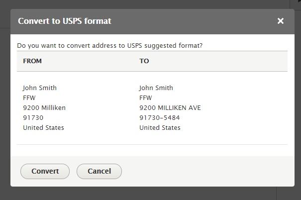 Usps Address Verification Form | amulette