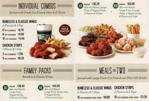 Wingstop Menu Pdf | amulette