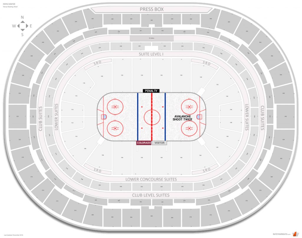 Colorado Avalanche Seating | amulette