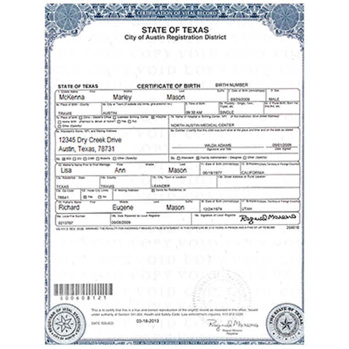 Dallas Texas Birth Certificates Amulette Dallas Texas Birth Certificates Amulette