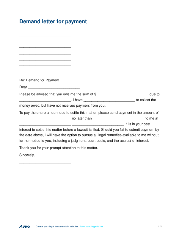 Demand For Money Owed Amulette