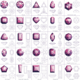 Gemstone Cuts And Shapes Chart | amulette