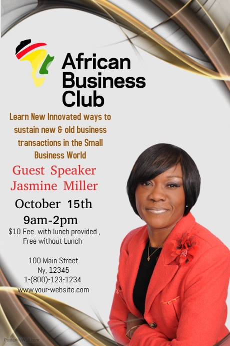 Keynote Speaker Flyer | amulette