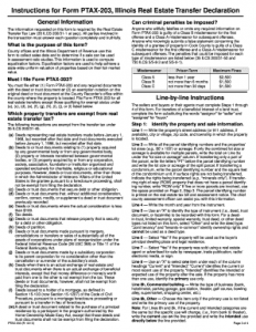 Ptax 203 Form | amulette