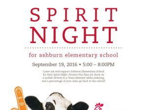 Spirit Night Flyer | amulette