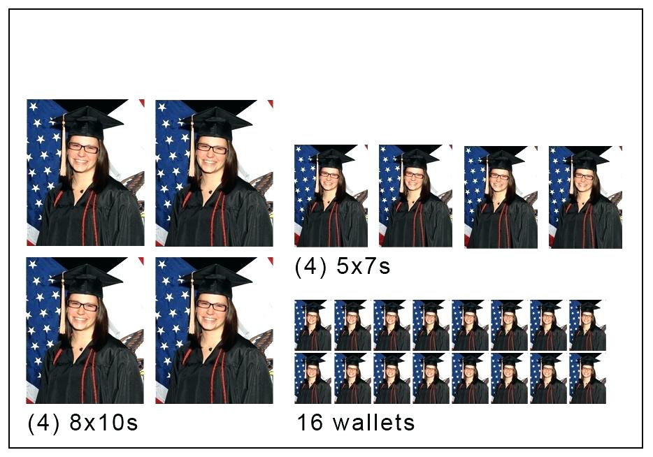 Wallet Sized Photo Amulette