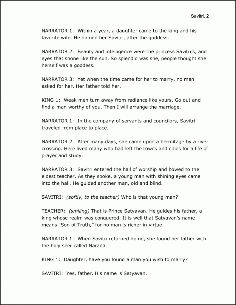 Writing A Play Format Amulette